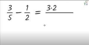 Como restar fracciones con diferente denominador con este simple truco ...